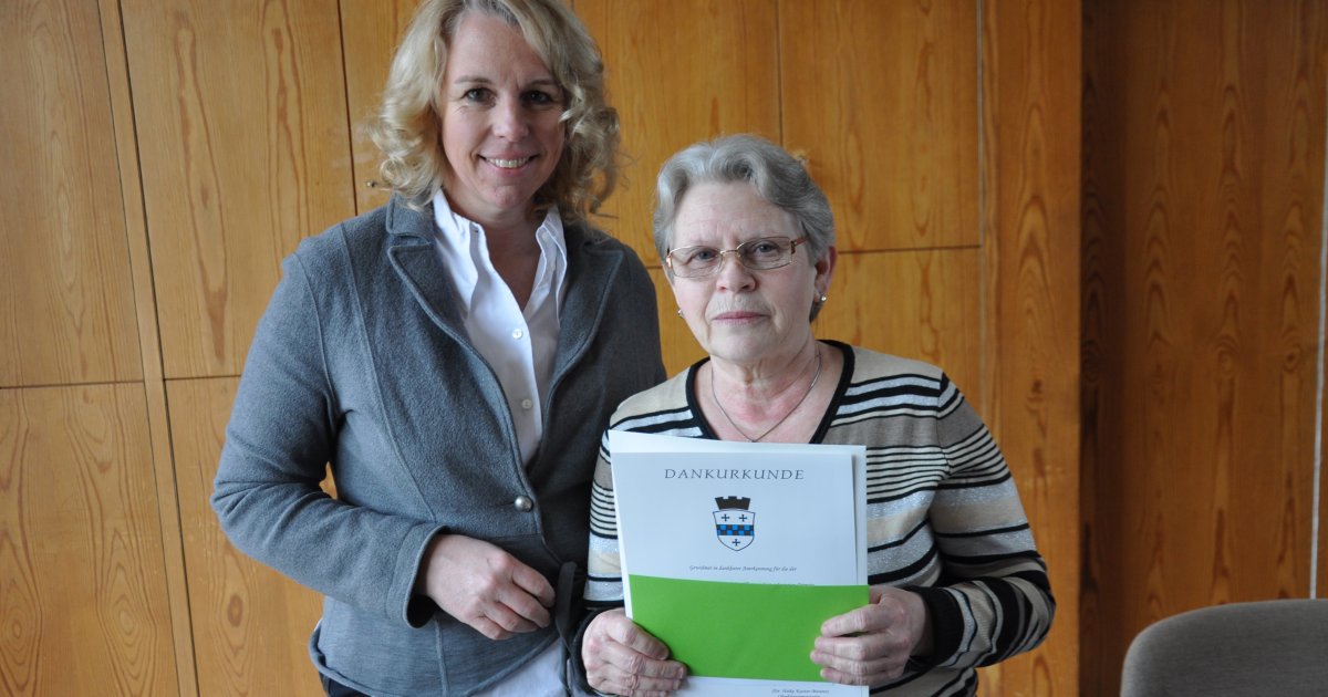 Oberbürgermeisterin verabschiedete Tanja Landmann in den Ruhestand ...