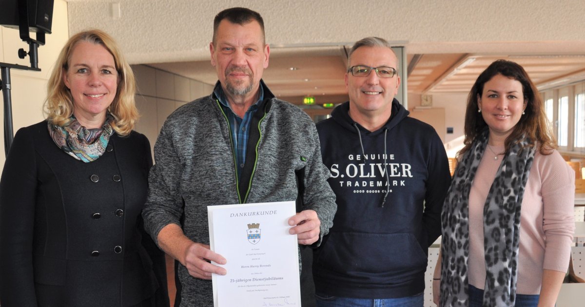 25 Jahre Bauhof: Harry Berends, ein harter Hund und von allen sehr ...