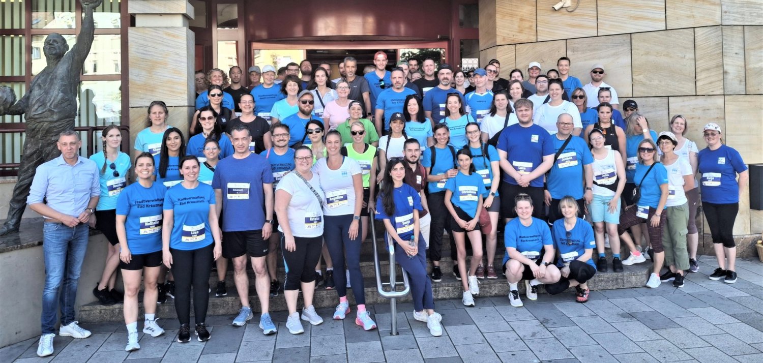 Stadt Bad Kreuznach mit großem Team beim Firmenlauf Bad Kreuznach am ...