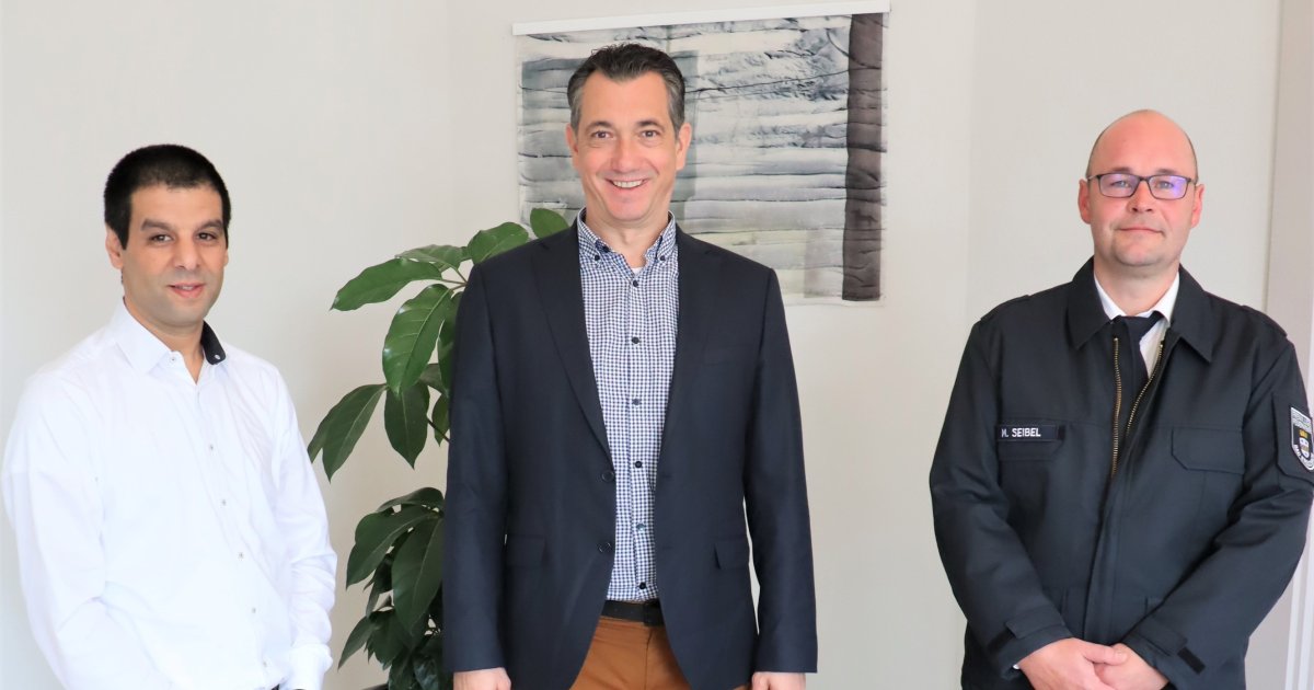 OB Letz begrüßt neue Amtsleiter Fouad Yahia und Michael Seibel | Stadt ...
