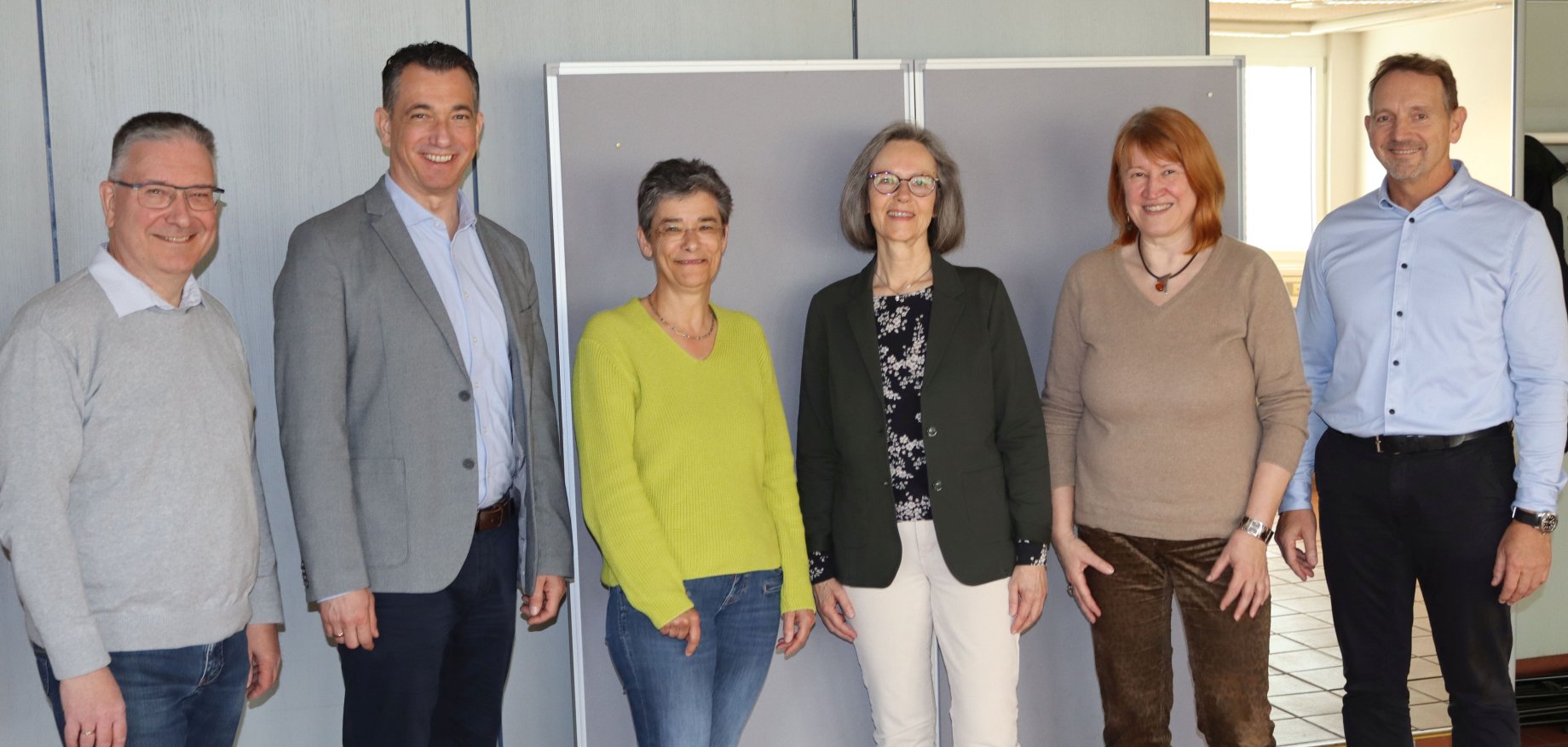 Verabschiedung in fast familiärer Atmosphäre mit herzlichen Worten und ...